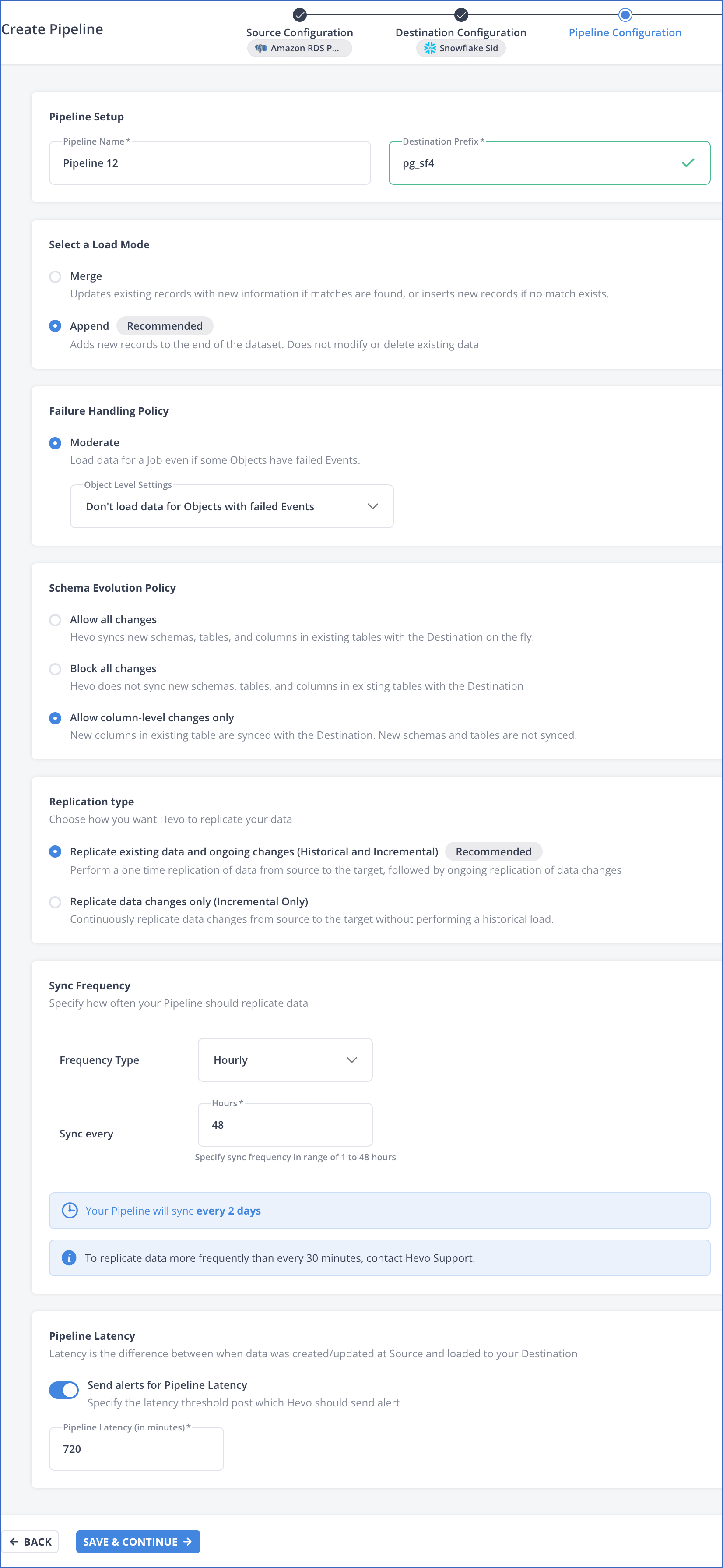 Creating an Edge Pipeline - Hevo Data
